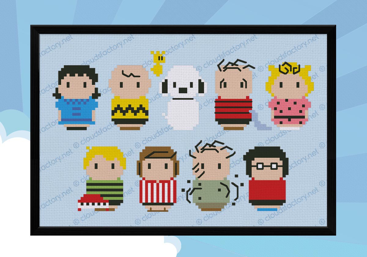 Peanuts - Digital Cross Stitch Pattern