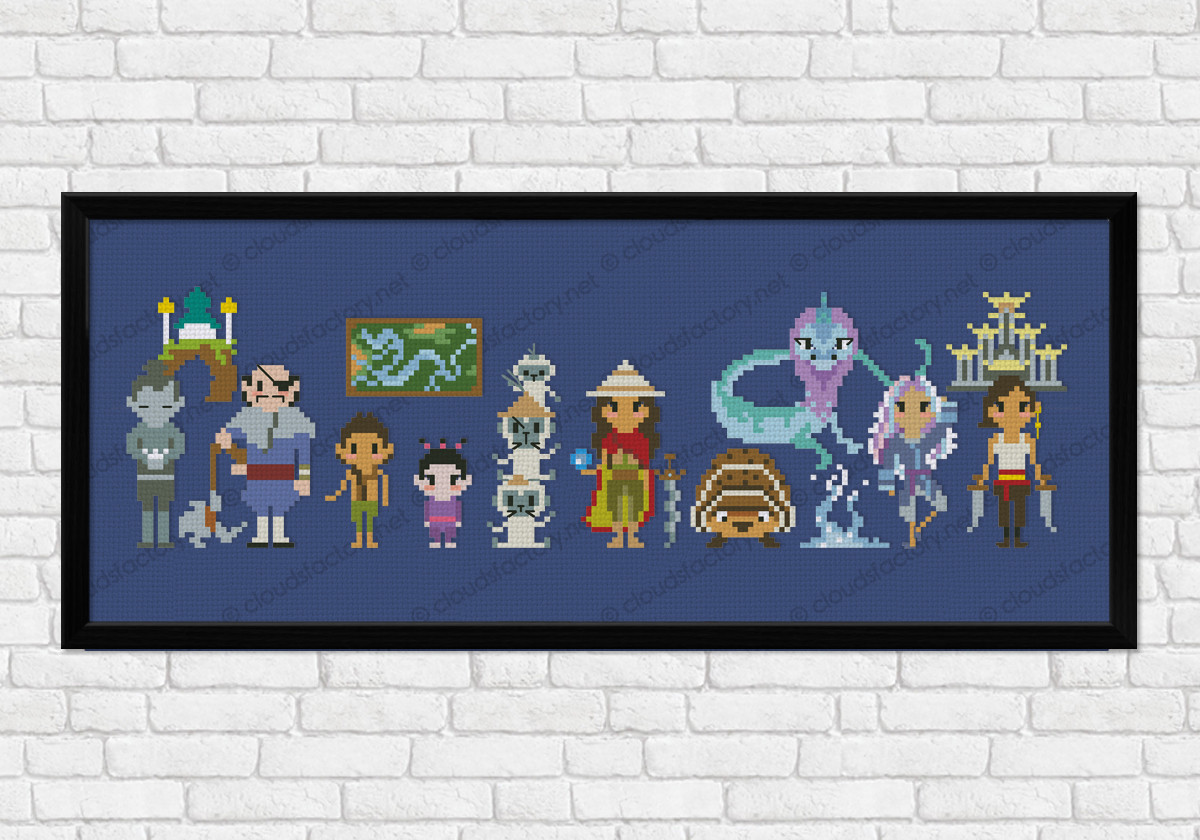 Raya and the last dragon - Epic Storybook Princesses - Digital Cross ...