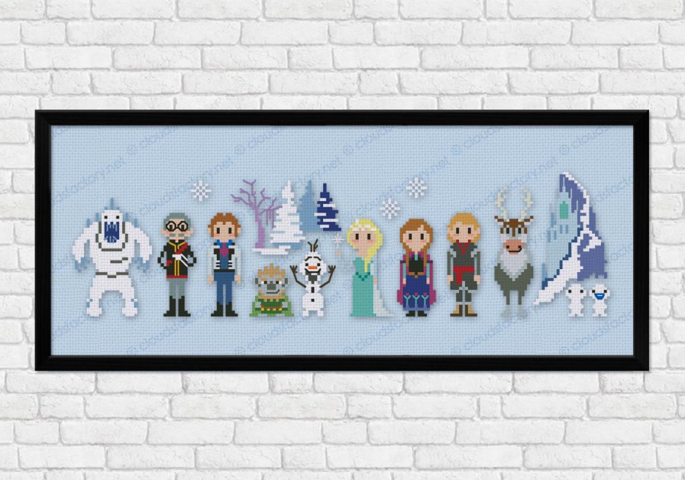 Craft Supplies & Tools Kits & How To Cross Stitch Pattern Instant ...