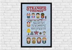 Stranger Things - Digital Cross Stitch Pattern