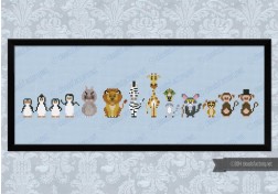 Madagascar - Digital Cross Stitch Pattern